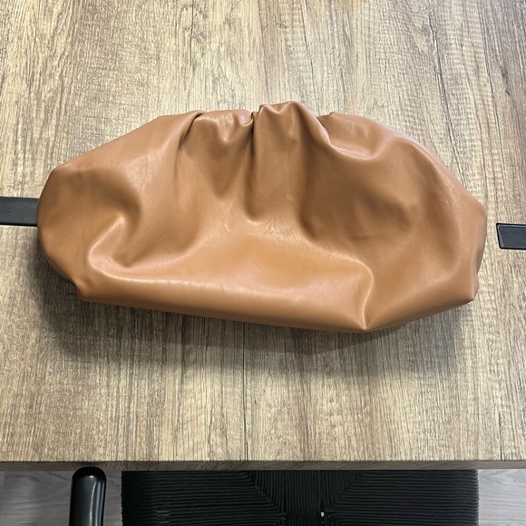 Bags | Tan Large Pouch | Poshmark